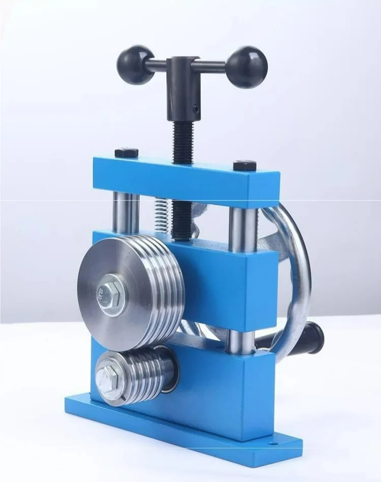 Hand-Cranked Bracelet Making Machine with 7 Pairs Rollers for Efficient ...