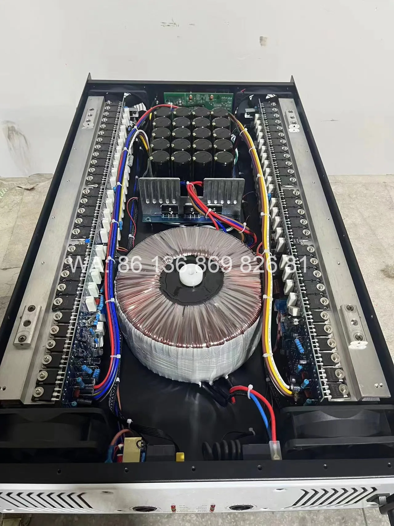 CA200 5000 Watts 2 Channel Class H/AB Power Amplifier for Professional ...