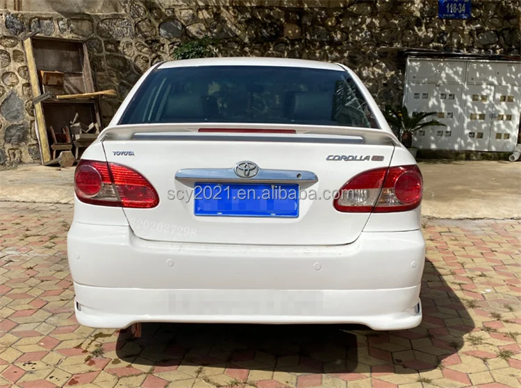 For Corolla Body Kit 2005-2009 | Toyota Corolla Front & Rear Lip Bumper ...