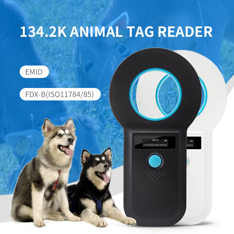 Animal RFID Tag Reader - 125khz/134.2khz Microchip Reader