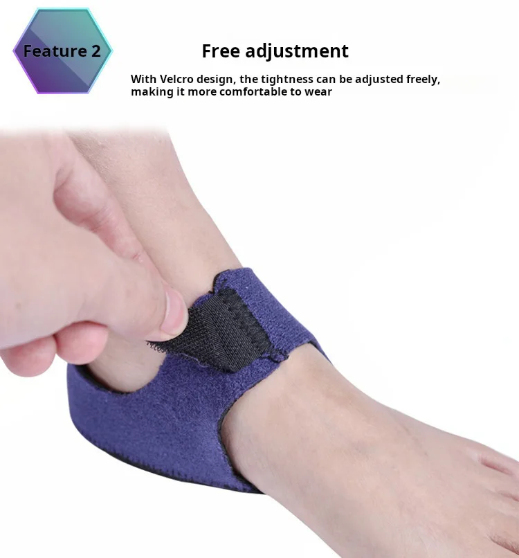 Achilles Tendonitis Sbr Neoprene Plantar Fasciitis Heel Cups Cushion ...