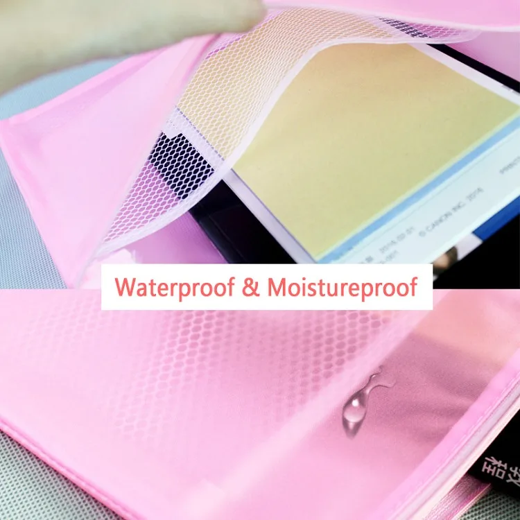 B4 B6 A4 A5 Size Plastic Clear Zipper File Folder Bag With Custom Logo Pvc Document Bag ...