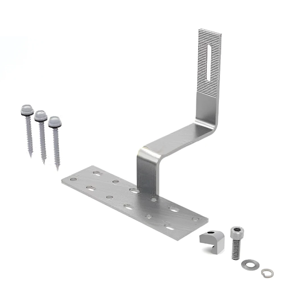 Stainless Steel Solar Panel Mounting System Fastener Sets Bracket Hook ...
