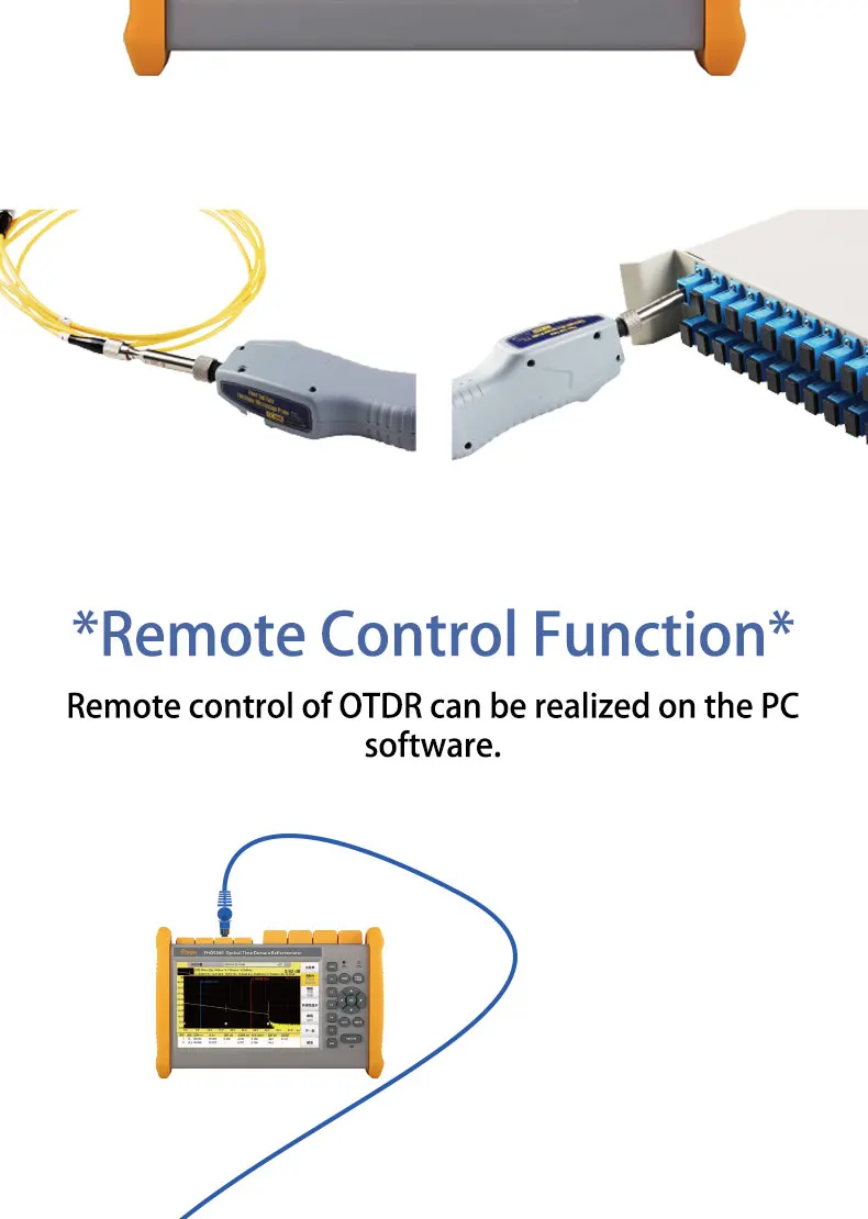 Factory direct Grandway FHO5000-D35 optical fiber tester otdr with ...
