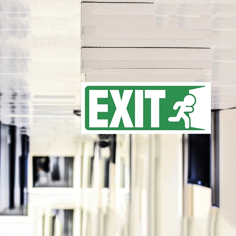 Self-luminous Fire Evacuation Signs - Safety & Compliance