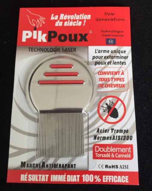 Stainless Steel Terminator Lice Comb Child Human Pet Hair Cleaning ...