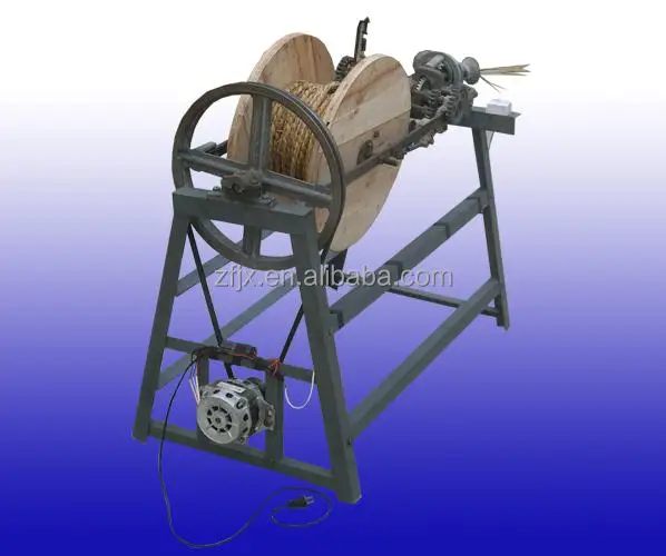 High Quality And Efficient Rice Stalk Straw Rope Making Machine/straw ...