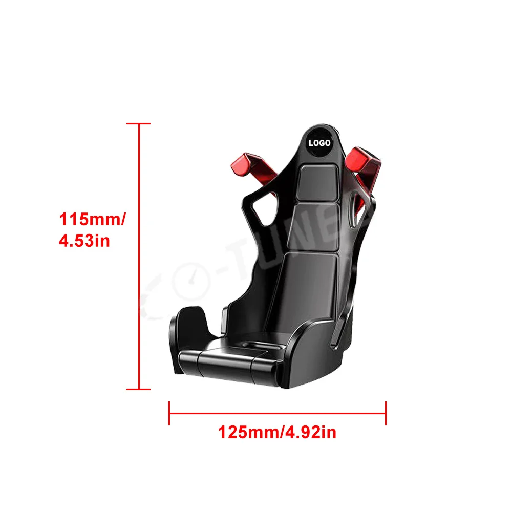 Stable Racing Seat Phone Holder - Customizable & Universal