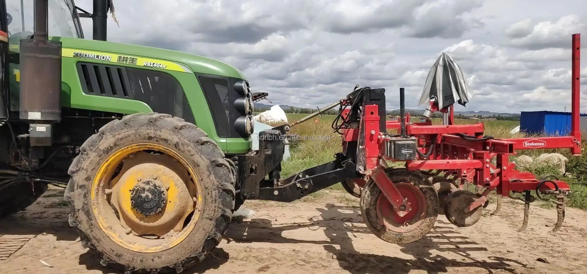 Customized Big Power Tractor Front Power Pto And Front Three Point ...