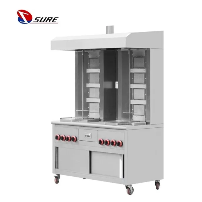 Factory Commercial Baking Kebab Machine Mini Doner Chicken Shawarma ...
