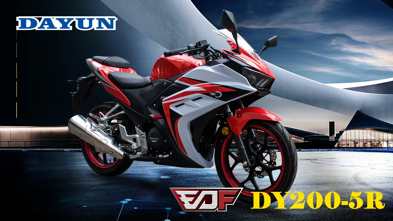 200CC Single Cylinder Street Legal Sport Motorcycle DAYUN DY200-5R
