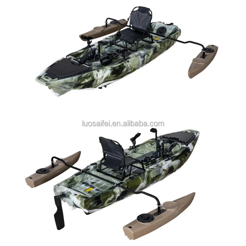 2025 New Arrival 10FT Detachable Motorized Kayak for Fishing