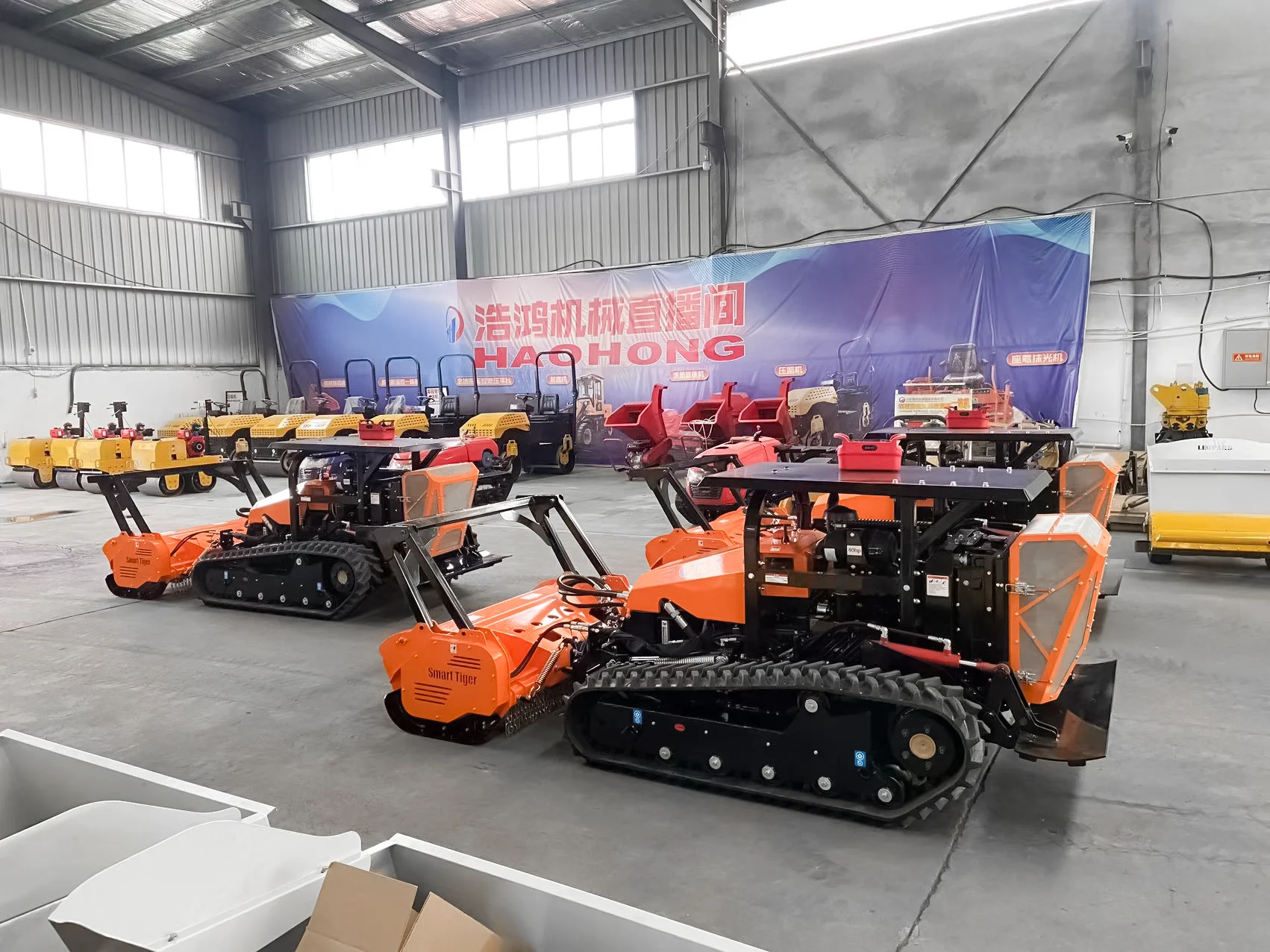 Remote Control Forestry Mulcher Lawn Mower China Wasteland Mower - Buy ...