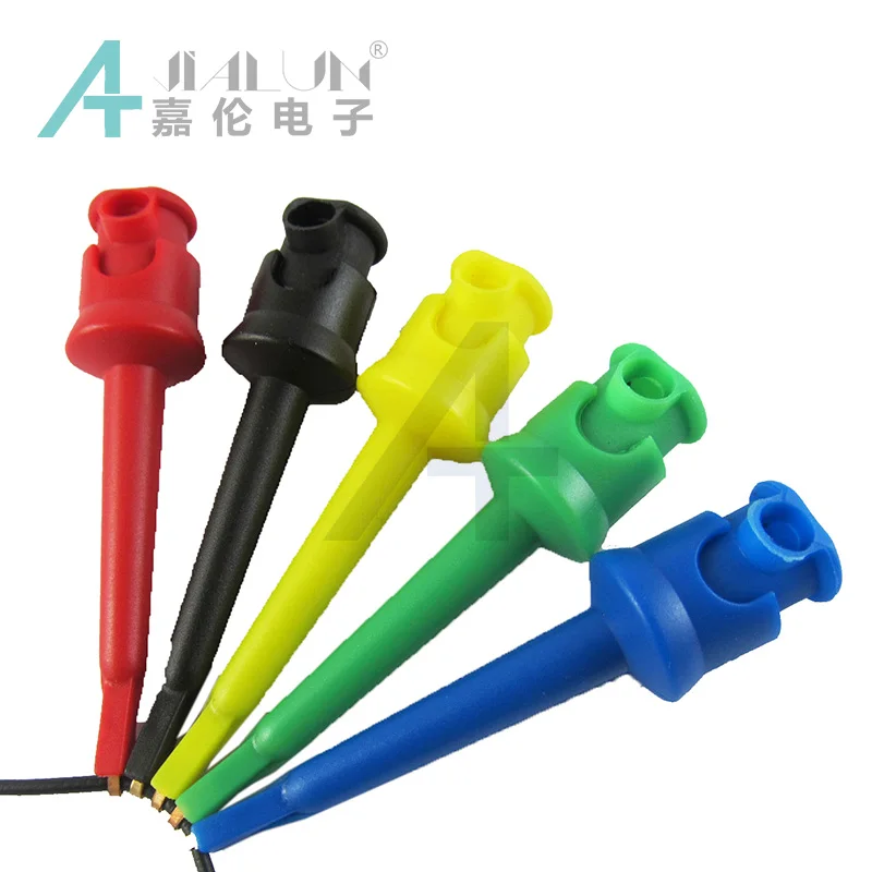 Jialun Mini Pa Insulators Mini Grabber Test Hook 5 Colors Test Clip ...