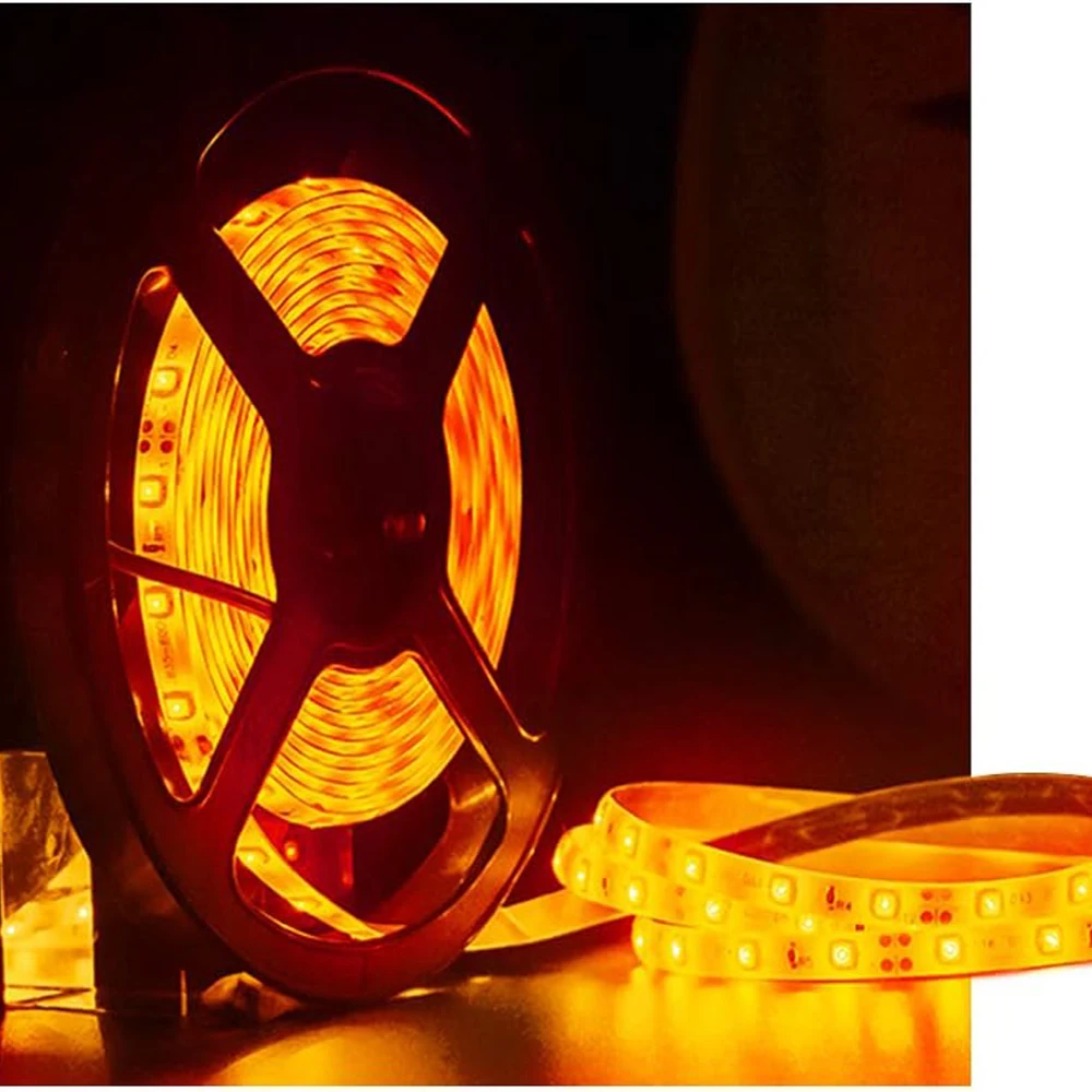 12v Flexible Strip Light Decoration Sign One Color Rope Led Orange ...