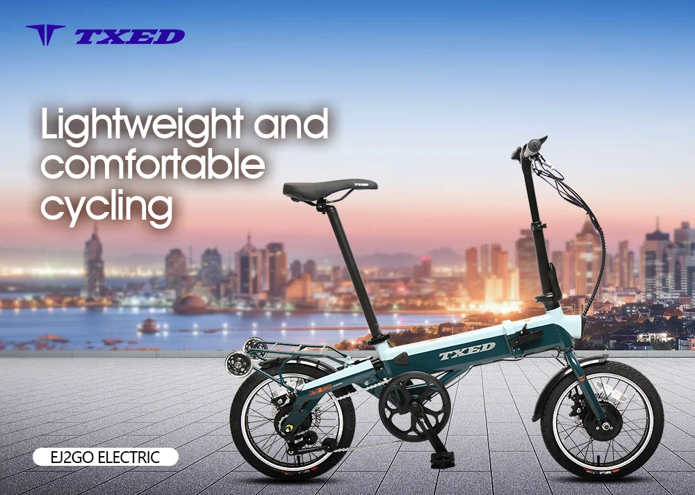 Txed 16 Inch Folding Electric City Bike Altilium Folding Electric Bike Battery 36v 7.8ah ...