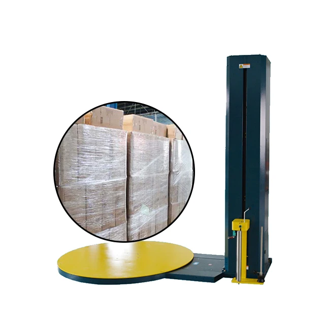 Fully Automatic Intelligent Pallet Stretch Wrapping Machine Pallet Band ...