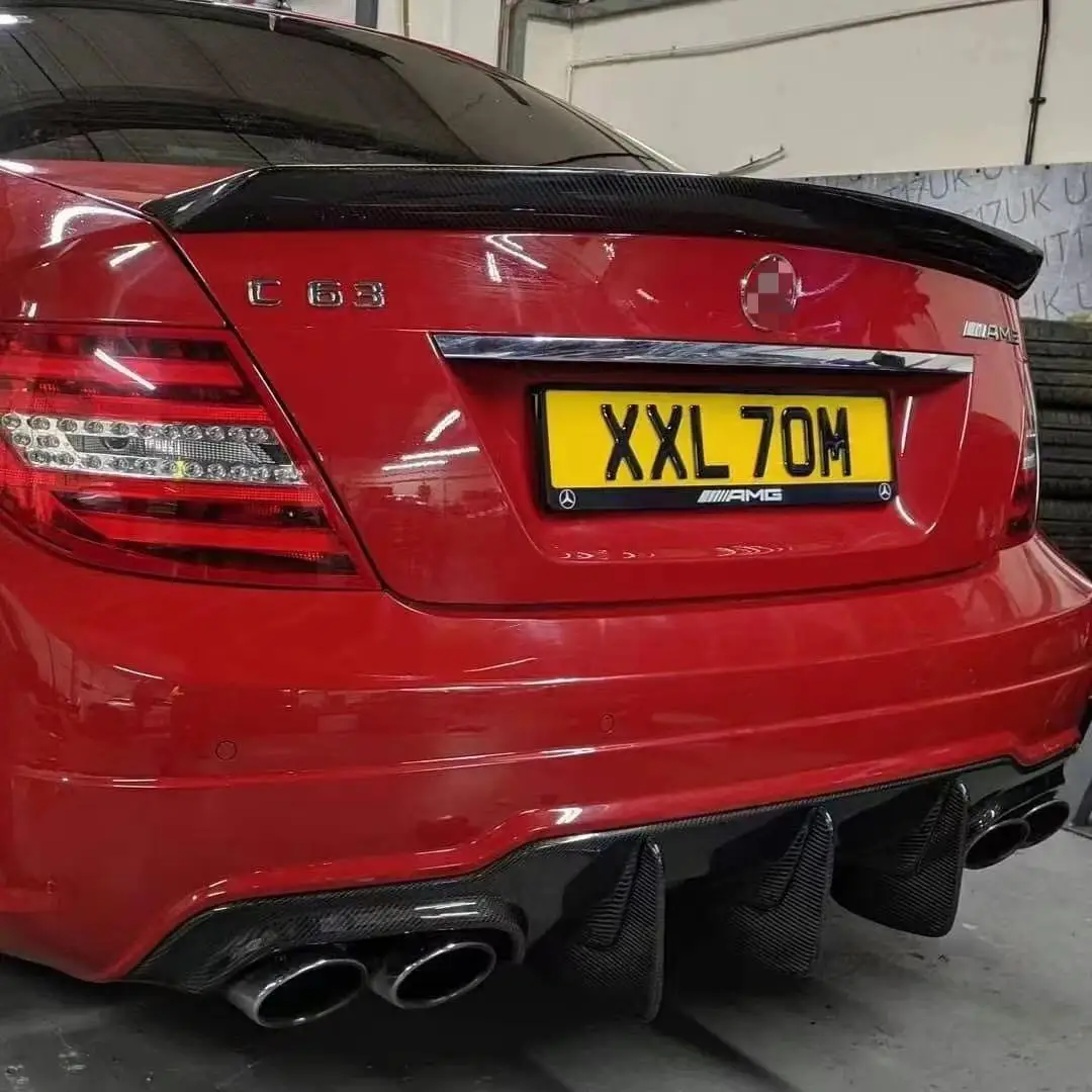 Full Car Body Kit For Mercedes Benz C Class W204 C200 C260 C300 2008 ...