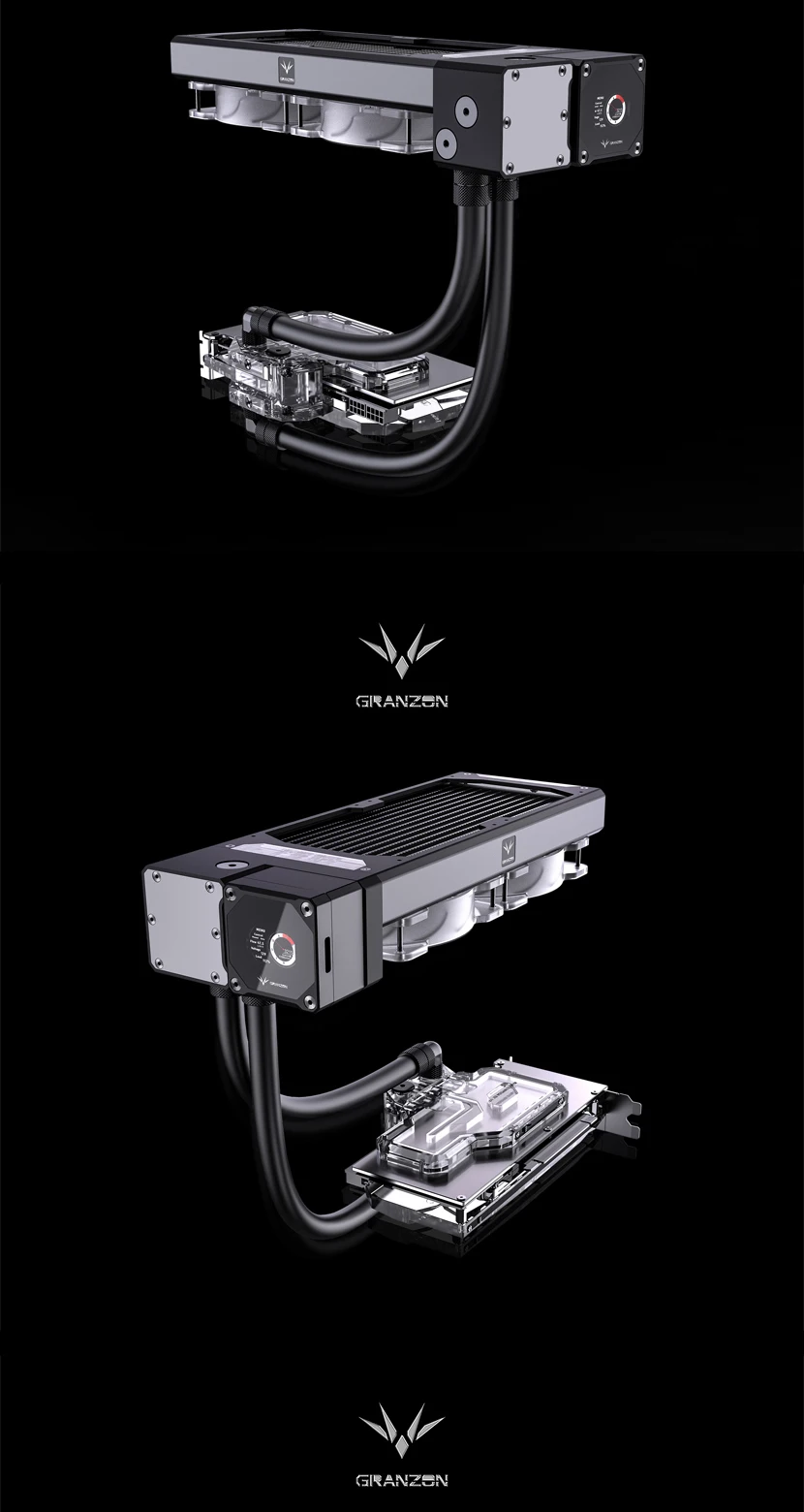 Granzon Customized Gpu Aio Cooler Kit For Nvidia Rtx 3090 3080 Graphics ...
