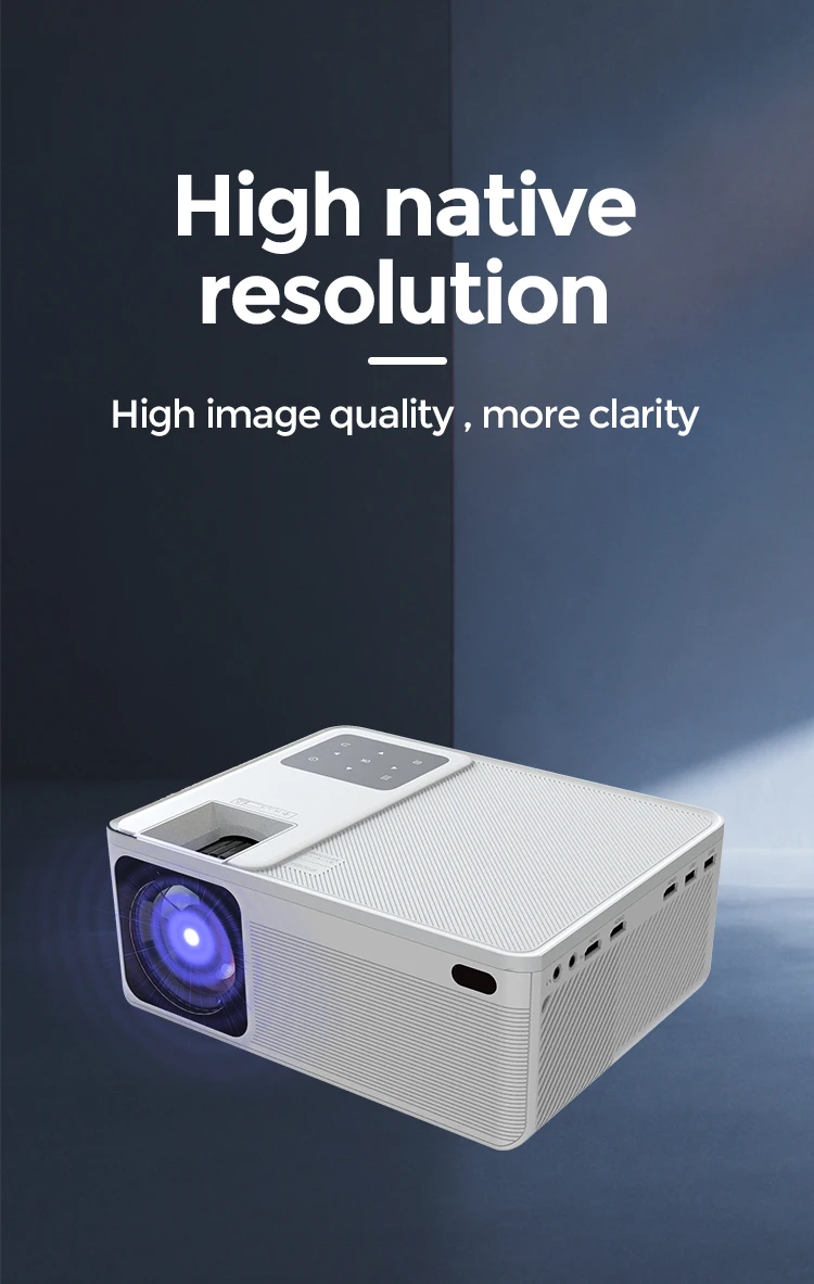 Best Selling Hd 1080p Projector 4k Support Smart Wifi Bluetooth Led ...