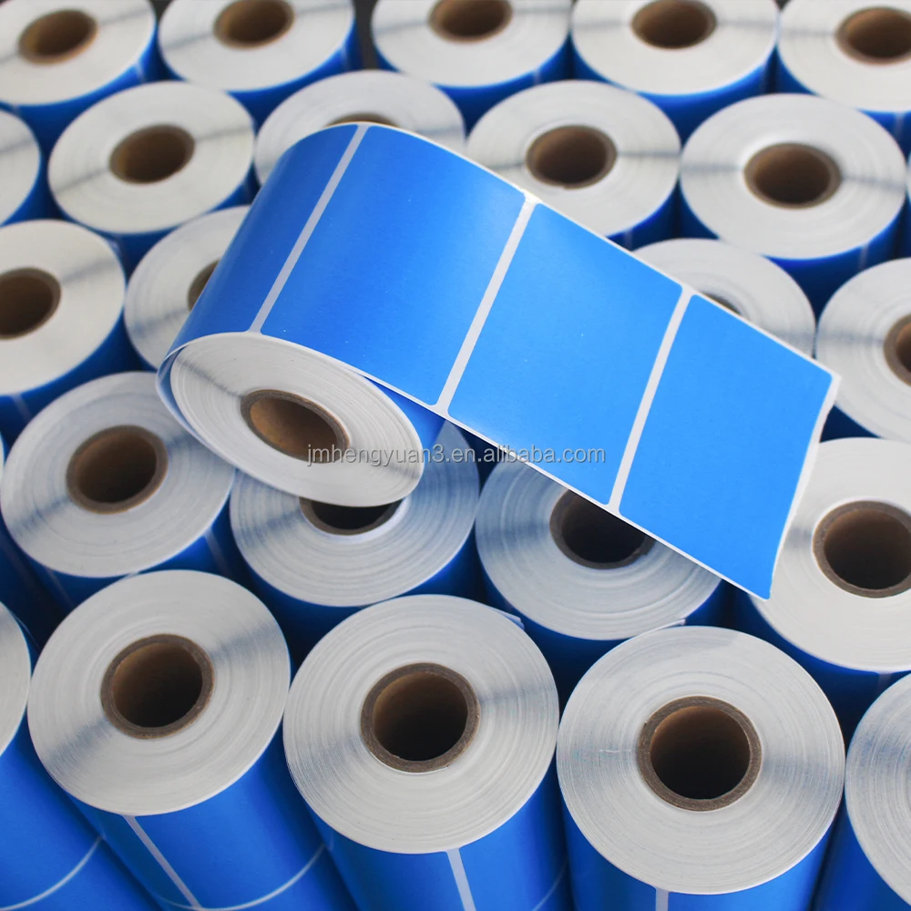 Barcode Sticker 80x50mm Printed Synthetic Adhesive Paper Hot Melt Label ...