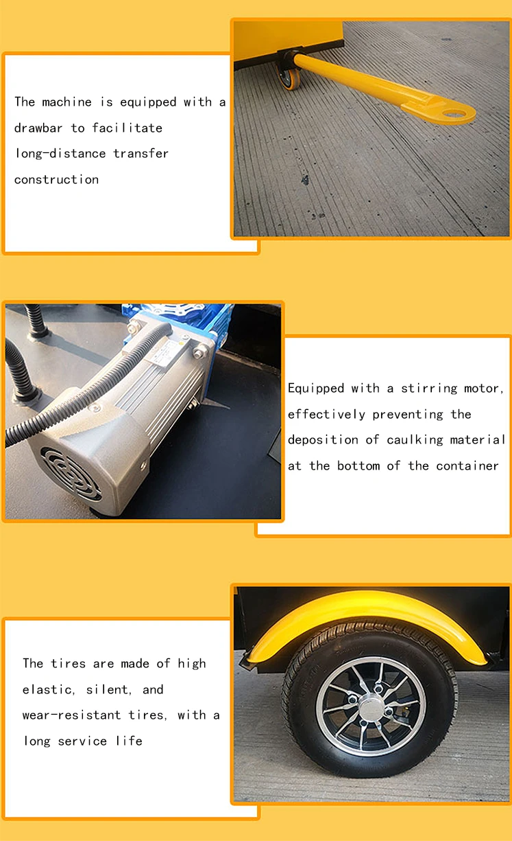 2kw/3kw Asphalt Road Crack Filler, High Efficiency Sealing, Durable and ...