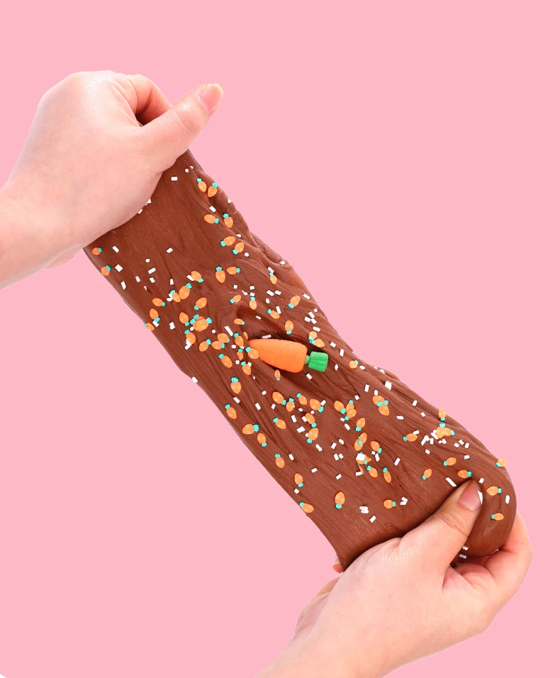 Wholesale Puff Slime Factory - DIY Carrot Field Stress Relieve Toys