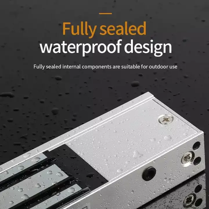 350kgs 800lbs Electric Magnetic Lock for 2 Door With LED Fail Safe ...