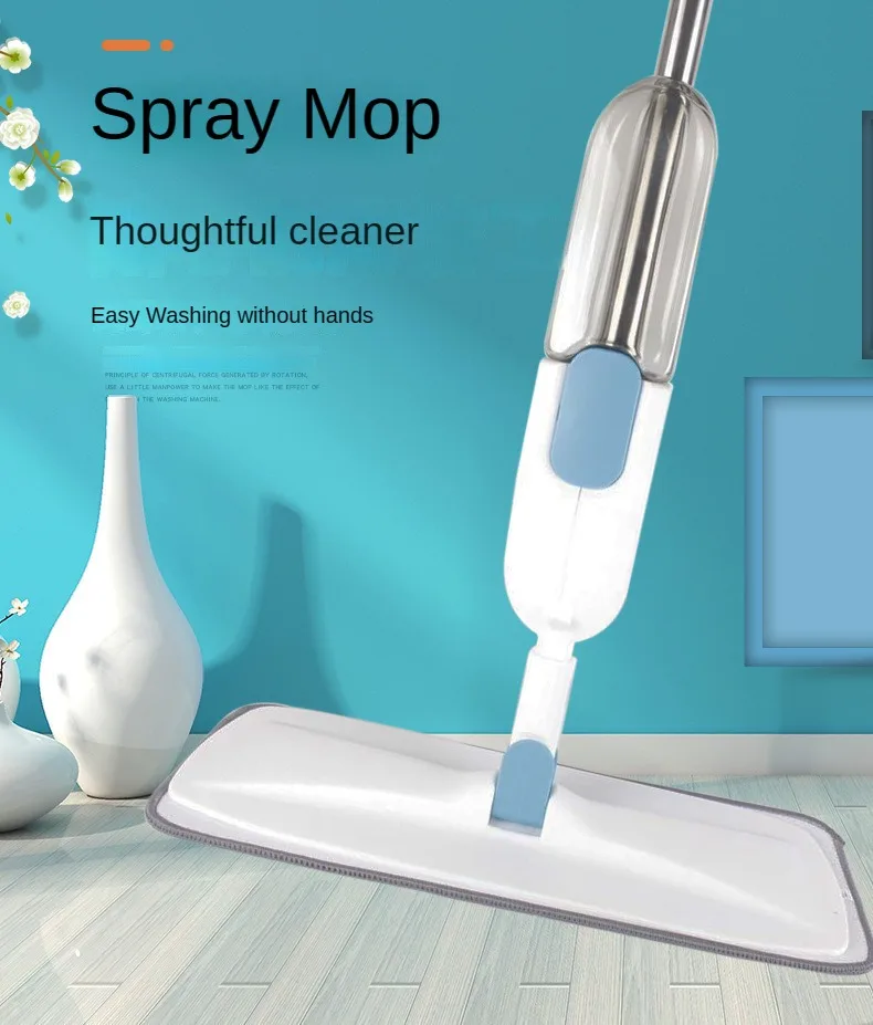 Efficient Floor Cleaning with Custom Logo Flat Mops