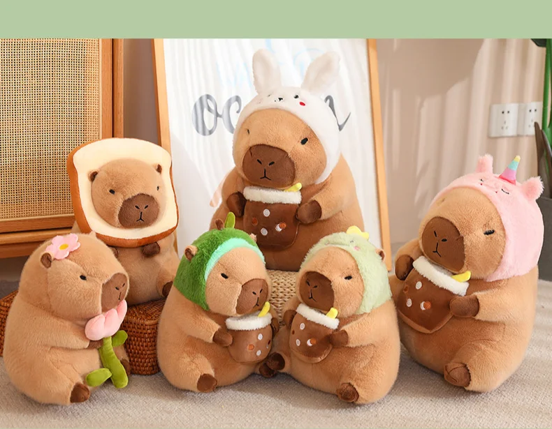 Cute Capybara Plush Toy - Perfect Stuffed Animal Gift