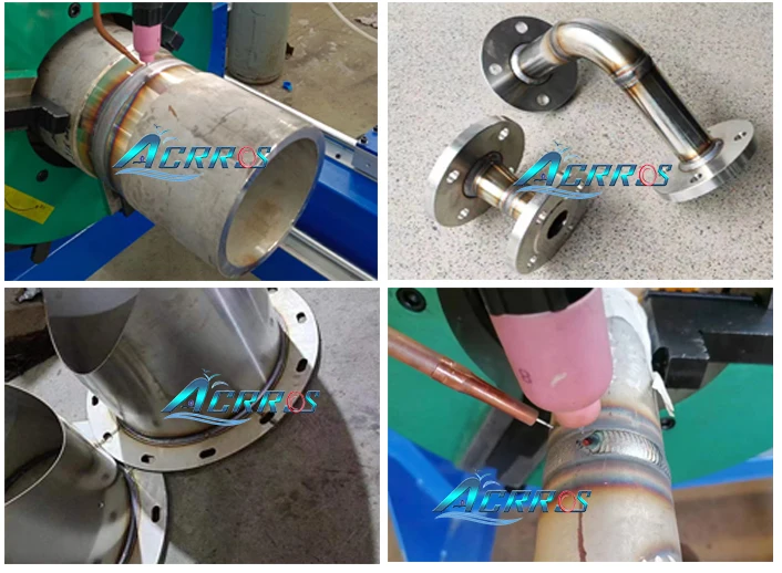 Flange Elbow Pipe Welding Turntable Positioner Column Boom Machine ...