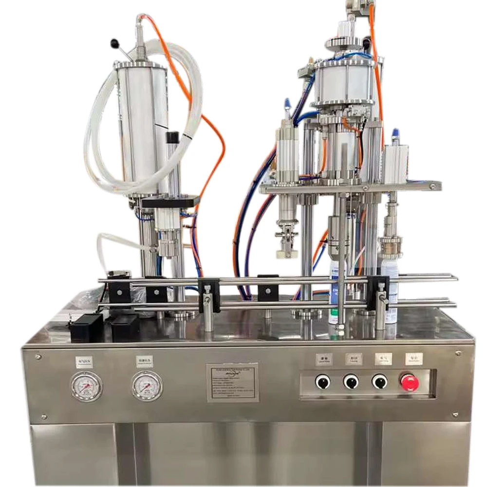 Aerosol Filling Machine Spray Paint Can Filling Machine - Buy Aerosol ...