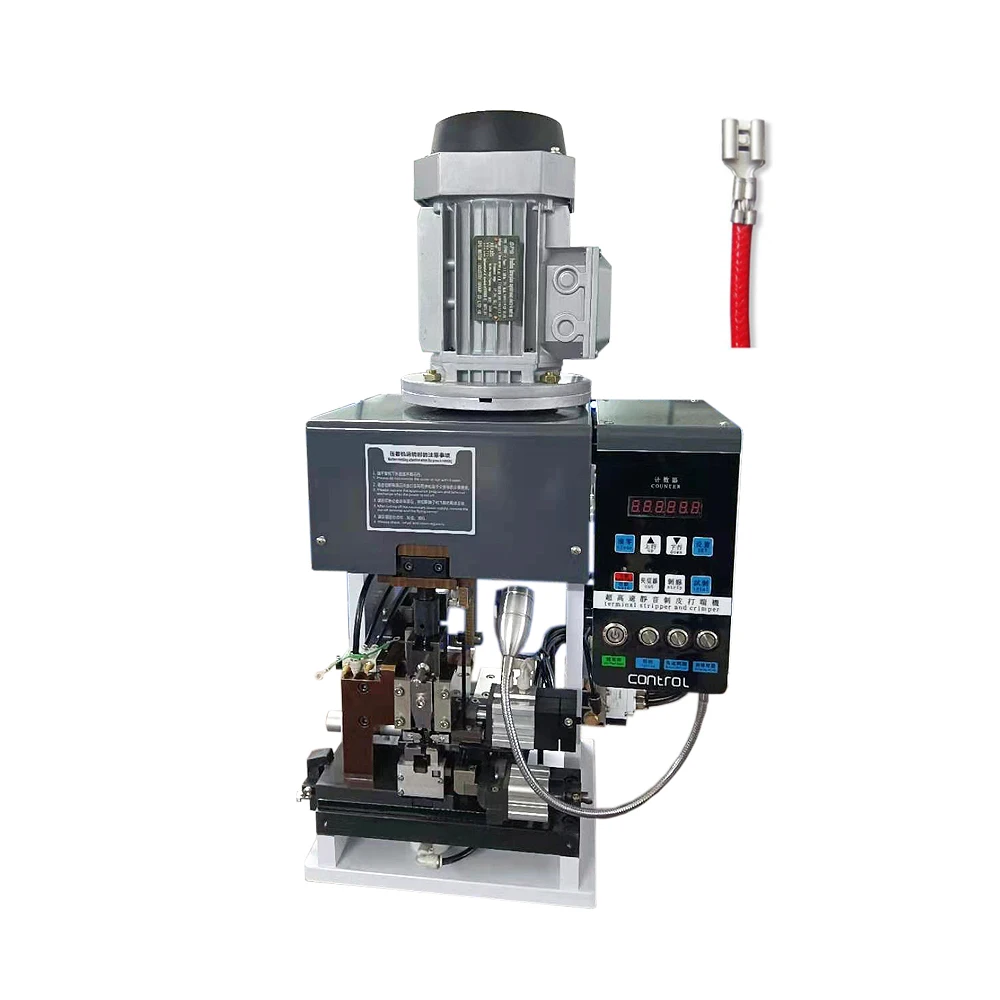 Semi Auto Cable Electric End Vertical Press Horizontal Terminal Cable ...