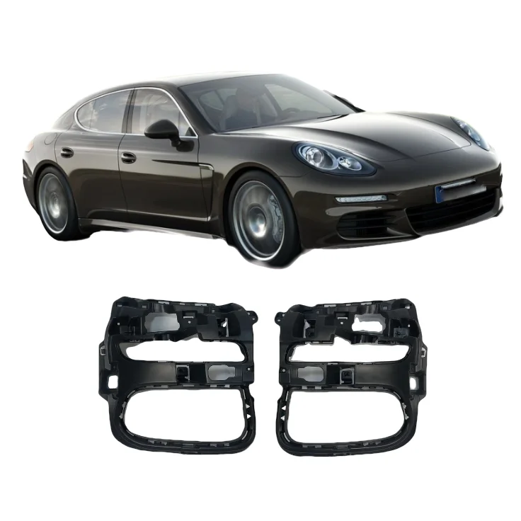 Uro Front Bumper Spoiler Grille For Porsche Paramera 2014 Ome L/r ...