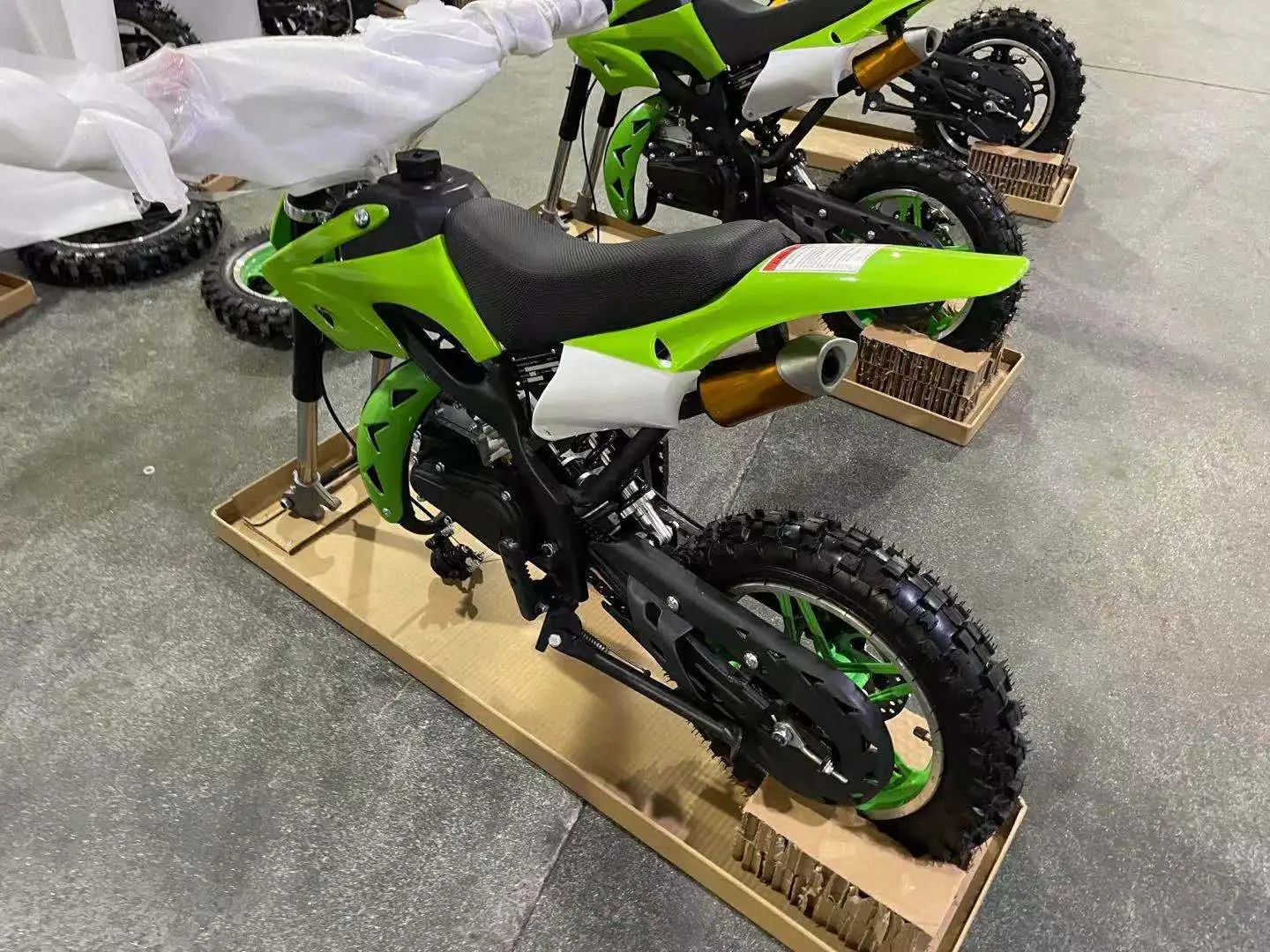 New Green 110cc Seeya Off Road Semi-automatic Pit Bike Kids Dirt Bike ...
