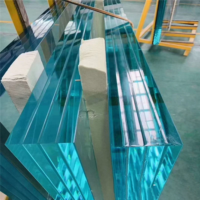 Clear Bulletproof Glass Family Dining Room Furniture Toughened Glass ...