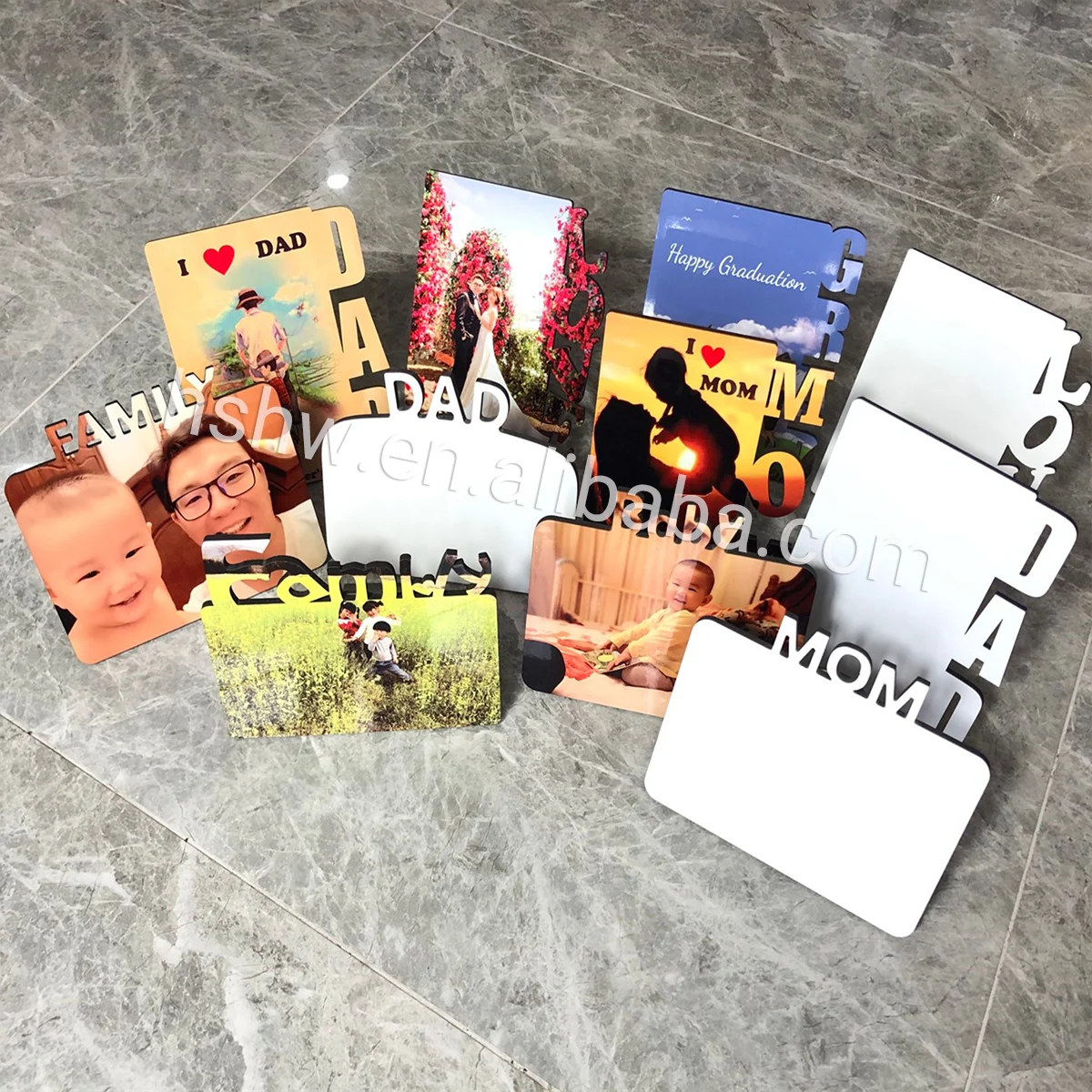 Custom 8x10" MDF Sublimation Photo Panels - Eco-friendly