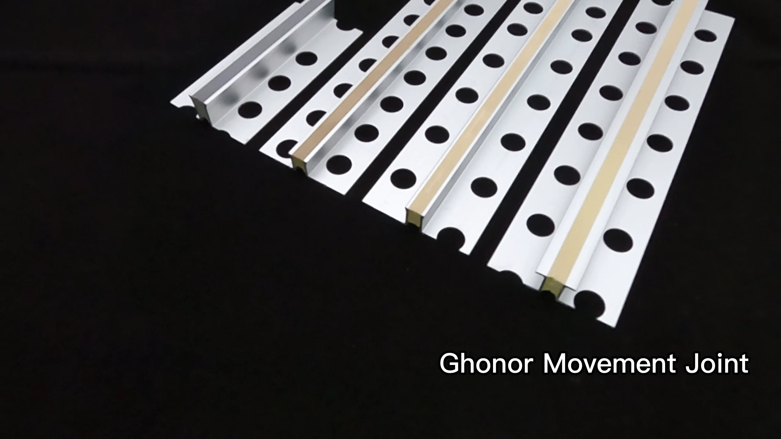 Ghonor Aluminum Floor Tile Control Transition Aluminium Alloy Expansion ...