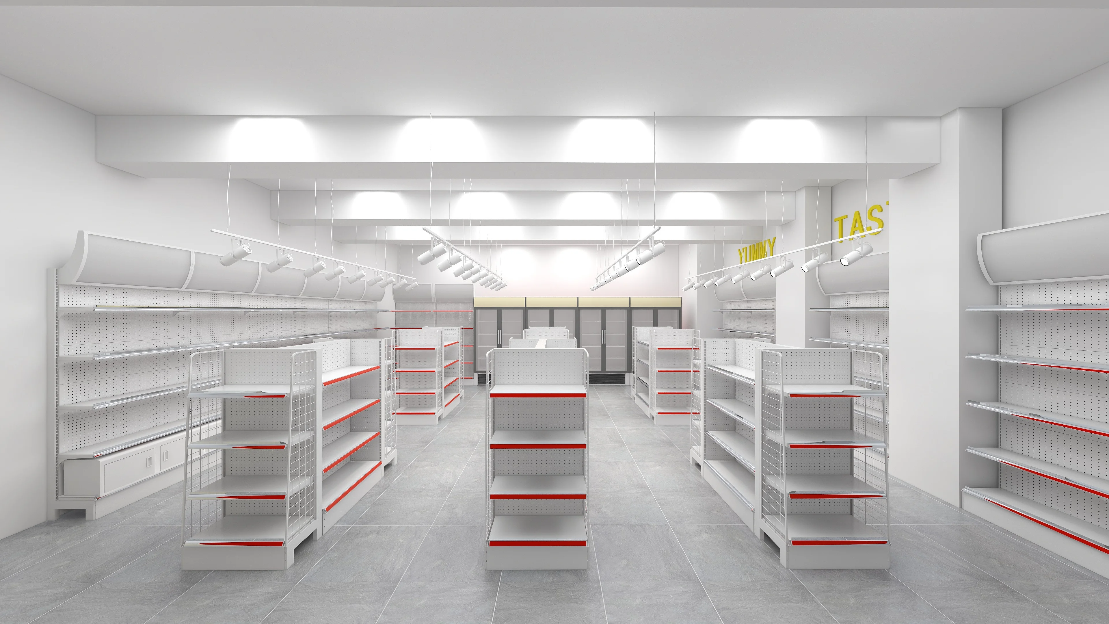 Grocery Store Display Racks /Shelves for General Store Supermarket ...