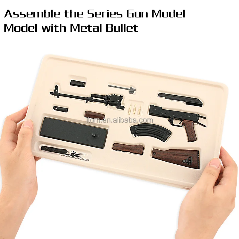 1:3 AK47 Toy Gun - Metal Model for Military Enthusiasts