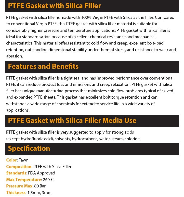 Chemical-resistance Expanded Ptfe Gasket Virgin Ptfe Gasket - Buy Ptfe ...