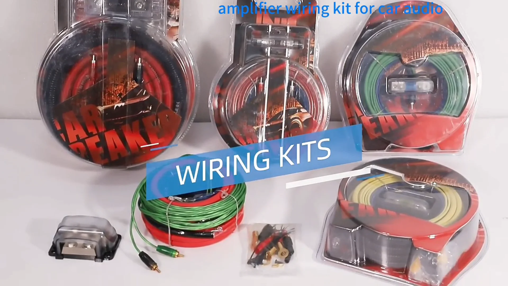 Complete Ofc Copper 1 0 Awg 0ga Car Amplifier Wiring Kit 0 Gauge Wire Complete Ofc Copper 1 0 Awg 0ga Car Amplifier Wiring Kit 0 Gauge Wire