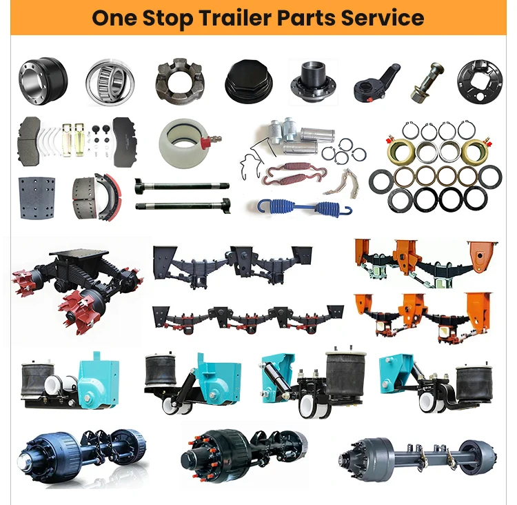 Passion American Type Steel Heavy Duty Air Suspension Semi Trailer ...