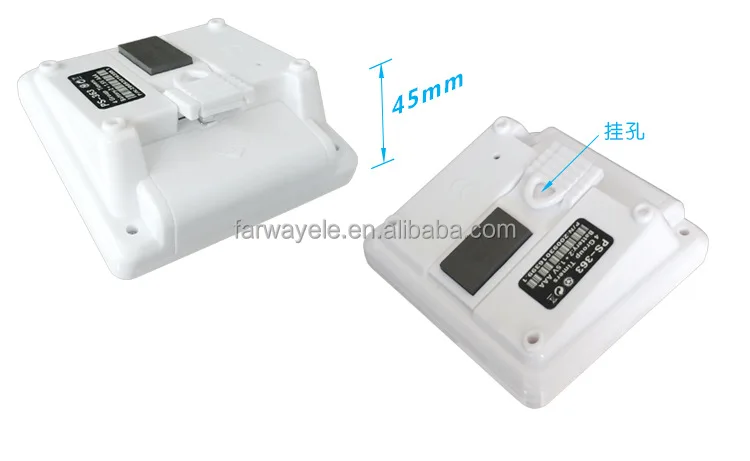 4 Group White Digital Timer with 100h Clock Eco-Friendly Plastic Mini ...