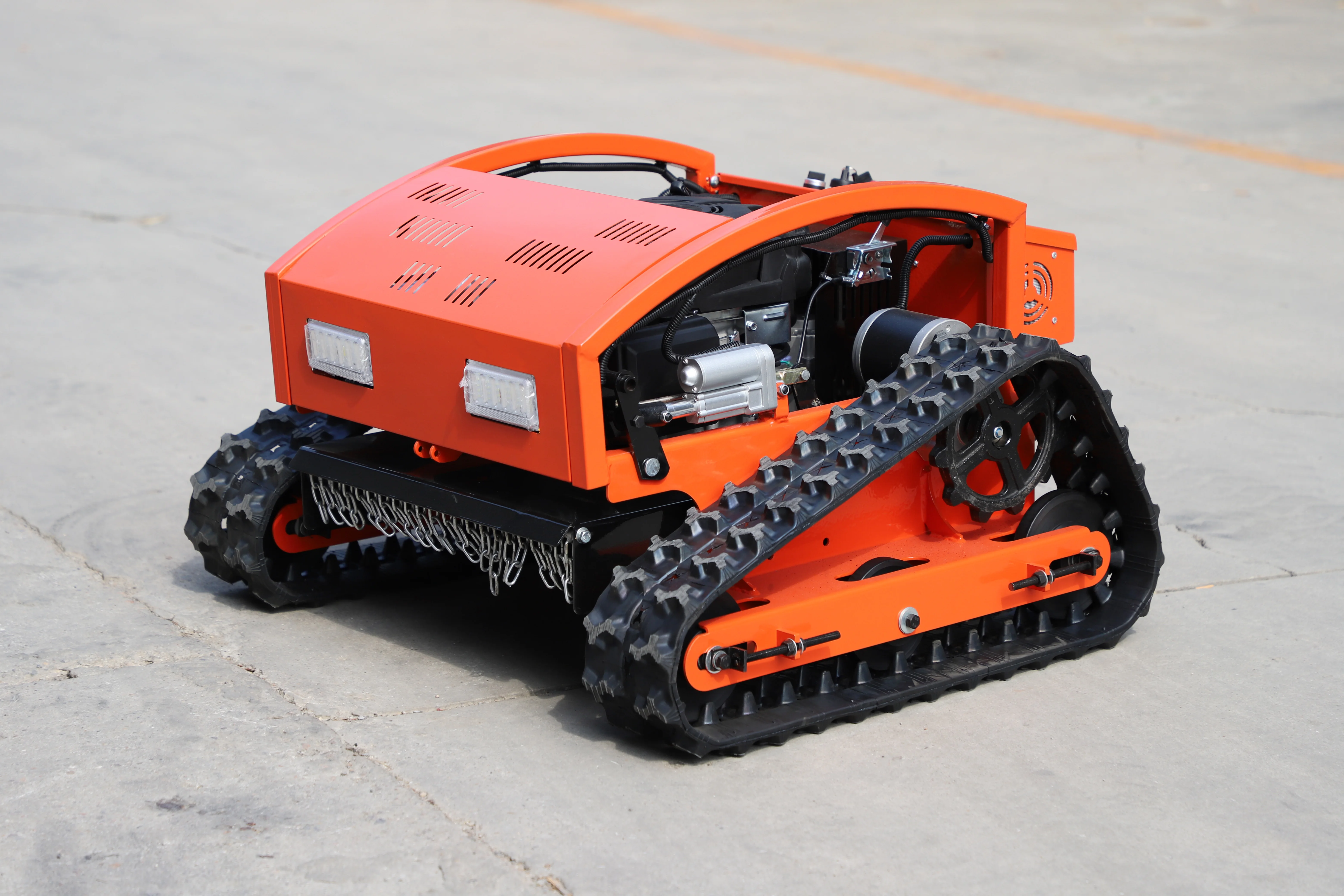 Upgraded Version Remote Control Lawn Mower Grass Lawn Mower Mini Robot ...