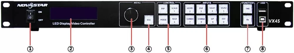 All-in-one Video Processor Led Display Controller Novastar Vx1000 ...