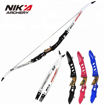Nika S2 Laminated Limbs Et-3 Left Hand Riser Target Ilf Archery Recurve ...