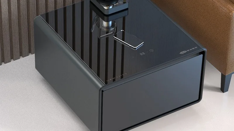 Smart Mini Bar Side Table Fridge Intelligent Vending Machine Lockers ...