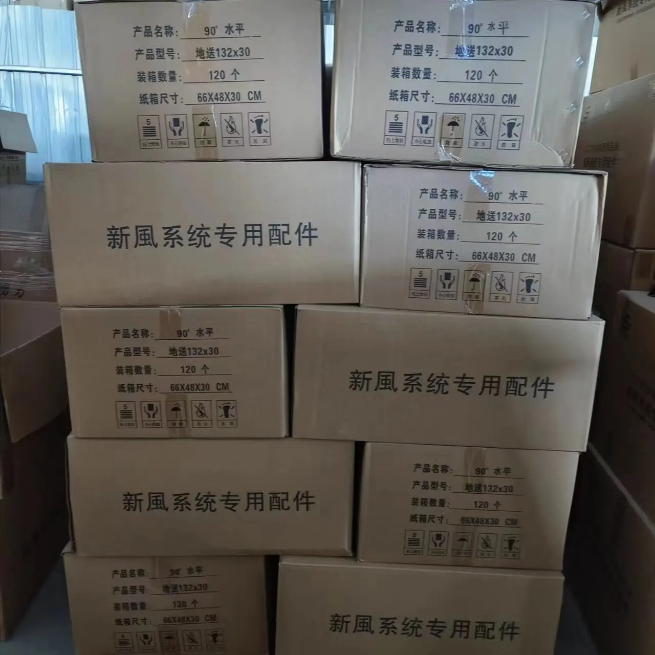 HVAC Accessories One to Three Ground Supply air Distribution Box of ...