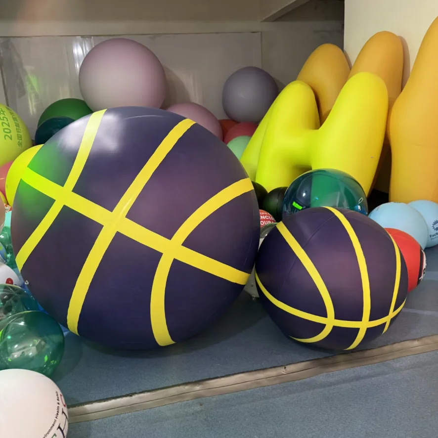 Giant Inflatable Sports Balls Large Inflatable Basketball for Outdoor ...